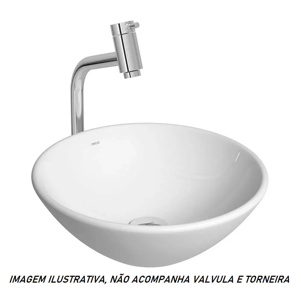 Cuba Deca L.155.17 Apoio Gelo Redonda 35cm - Bigolin Materiais